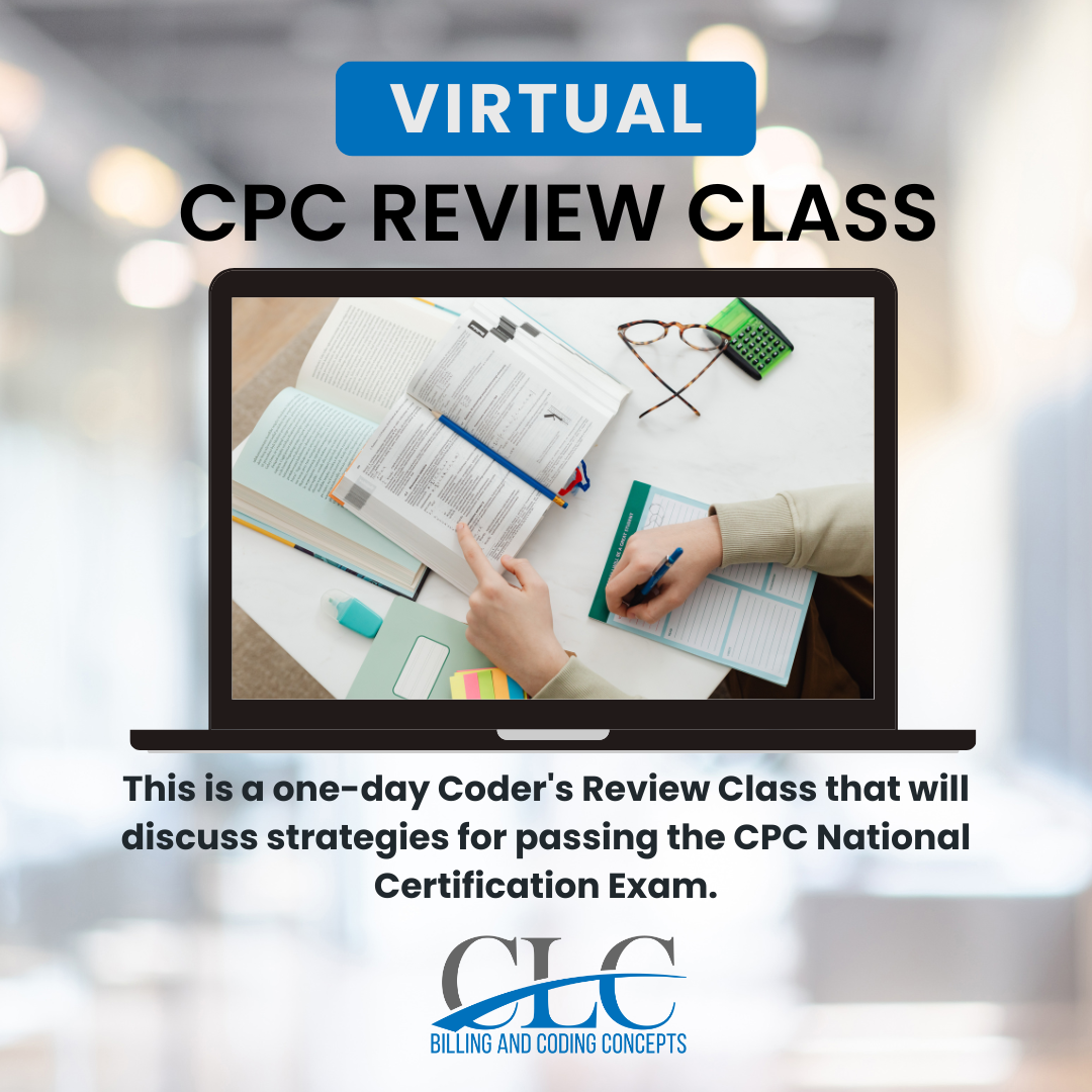 CPC (In-Person/Houston) Review Class (6-1-2024) w/CEU's