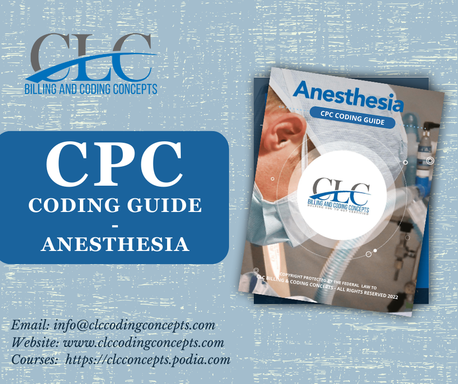 Anesthesia Coding Guide